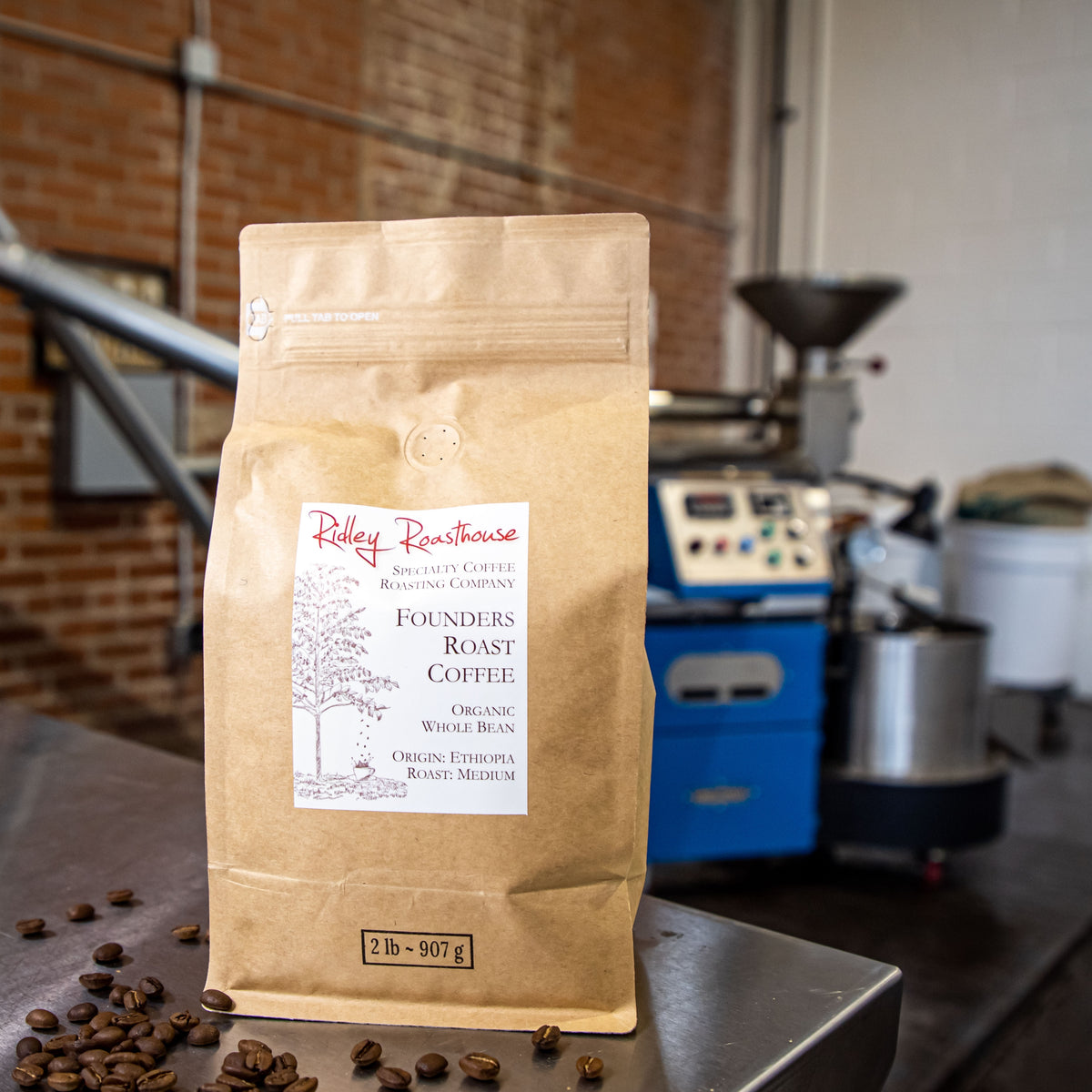 Ridley Roasthouse Founders Roast - Organic Coffee